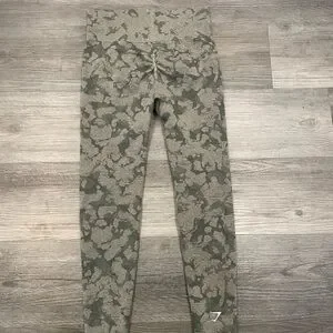 Gymshark | Pants & Jumpsuits | Gymshark Adapt Camo Seamless Leggings In ...